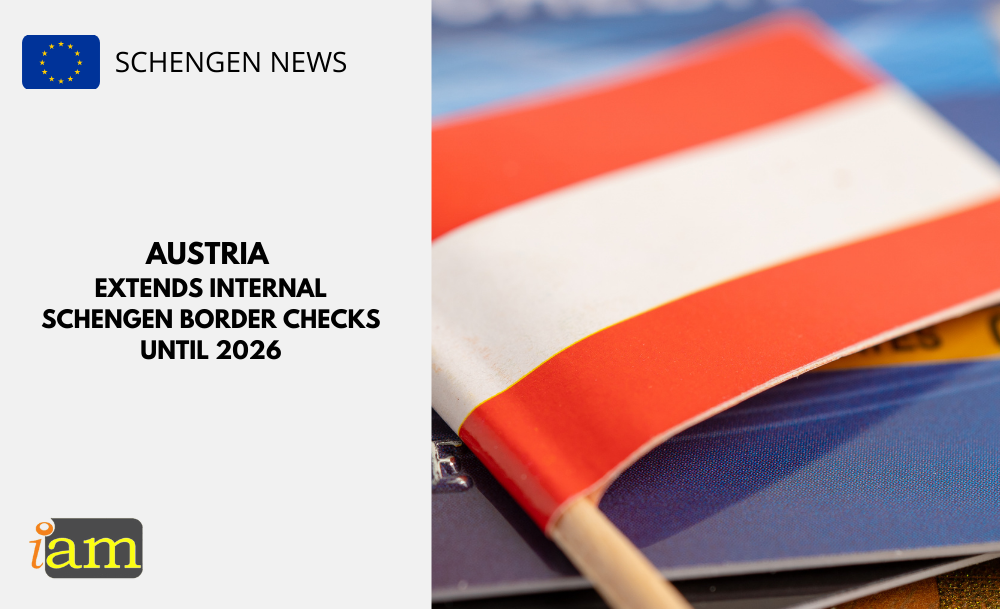 Austria Extends Internal Schengen Border Checks Until 2026