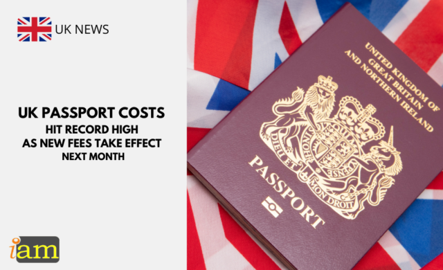 UK Passport Costs Hit Record High as New Fees Take Effect Next Month