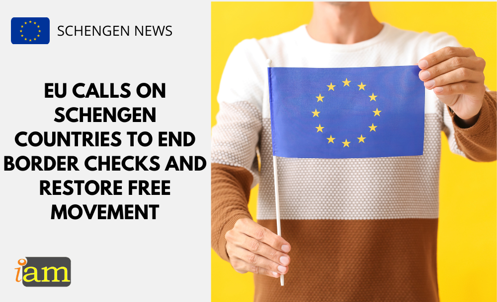 EU Calls on Schengen Countries to End Border Checks and Restore Free